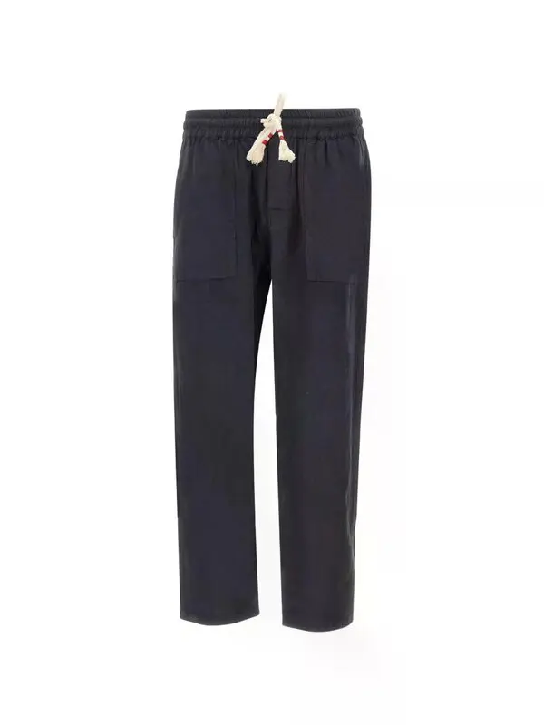 MC2 SAINT BARTH Calais Long Pants In Pure Linen
