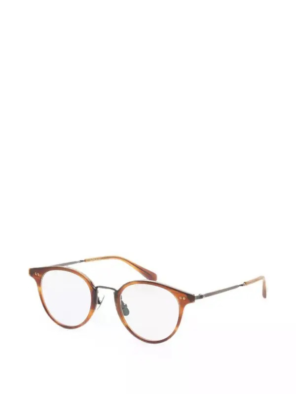 Garrett Leight Marmont Round-frame Eyeglasses