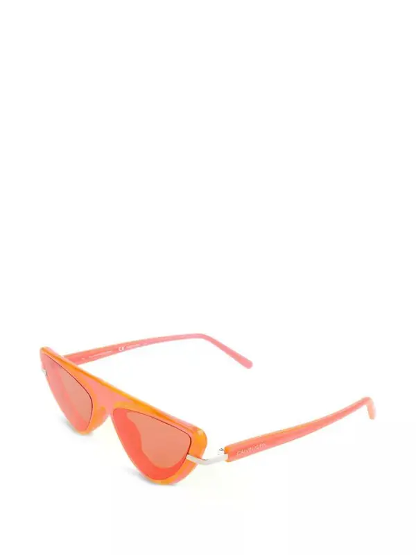 Calvin Klein Cat-eye Frame Sunglasses - Orange