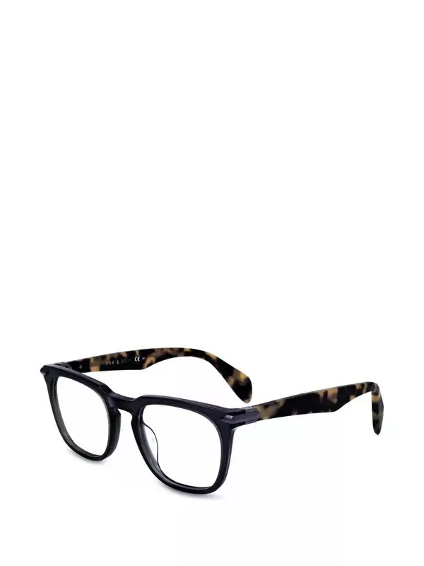 Rag & Bone Tortoiseshell-effect Square-frame Glasses