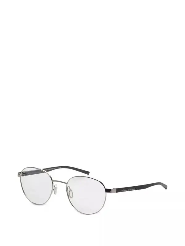 Porsche Design Round Frame Eyeglasses - Grey