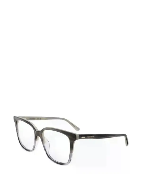 Calvin Klein Square Frame Eyeglasses - Grey