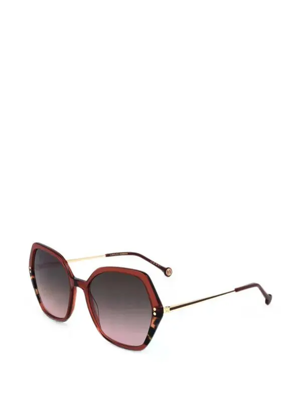 Carolina Herrera Geometric-frame Sunglasses