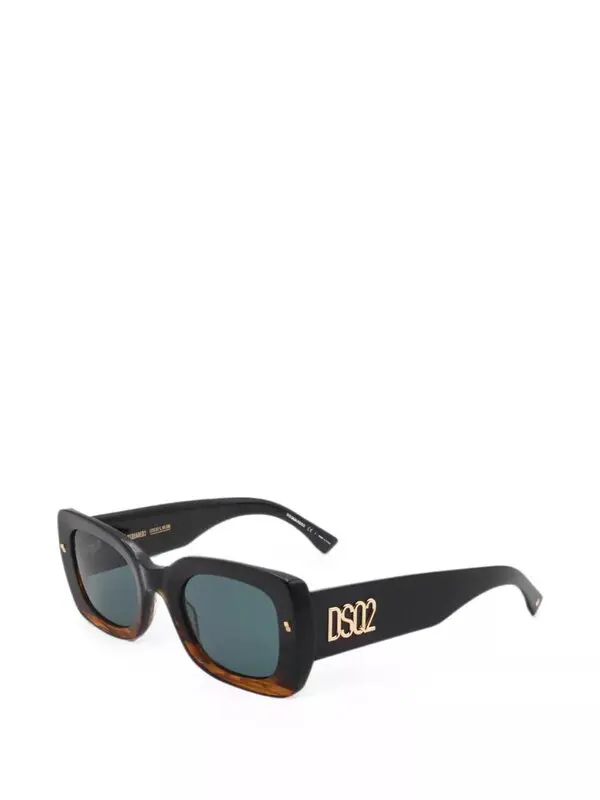 Dsquared2 Logo-lettering Square-frame Sunglasses