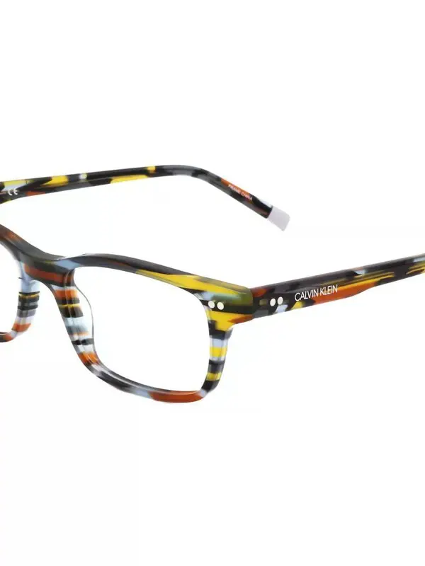 Calvin Klein Rectangle Frame Eyeglasses