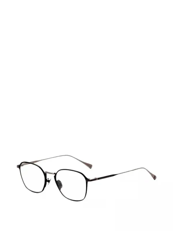 John Varvatos Geometric-frame Glasses - Black
