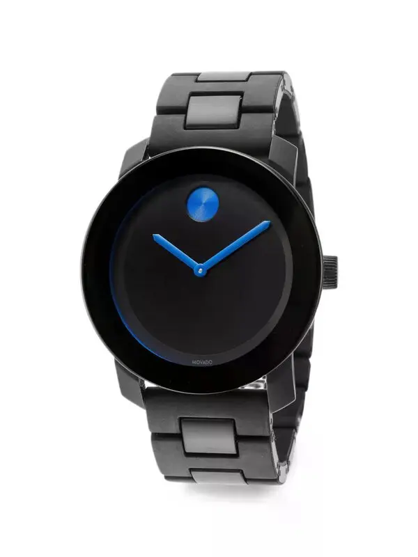 Movado 42mm Watch With Dial And Link Bracelet