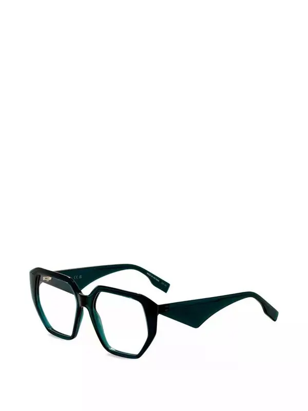 Karl Lagerfeld Geometric-frame Glasses - Blue