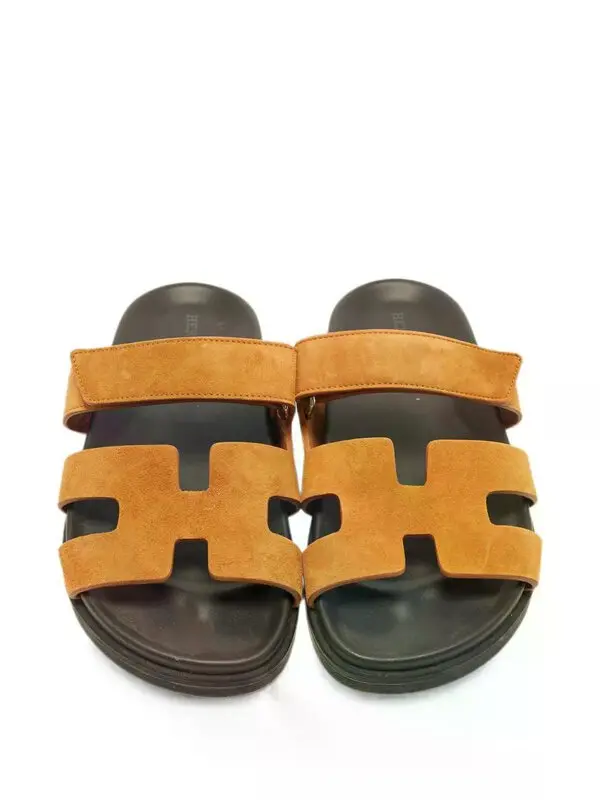 Hermès Chypre H-shaped Strap Sandals