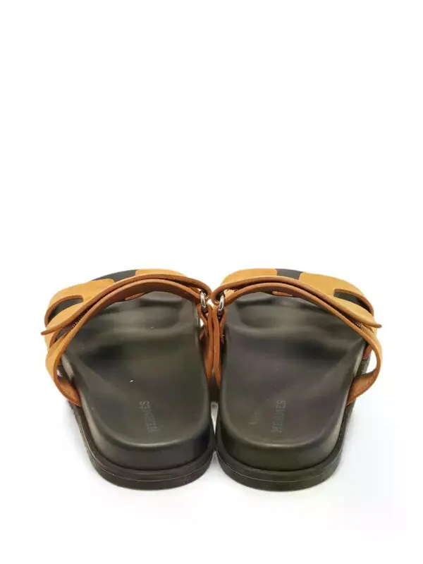 Hermès Chypre H-shaped Strap Sandals