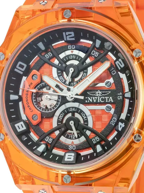 INVICTA Racing 46mm Watch - Orange