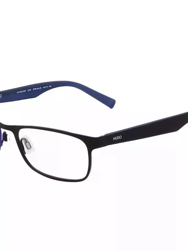 BOSS Rectangle Frame Eyeglasses