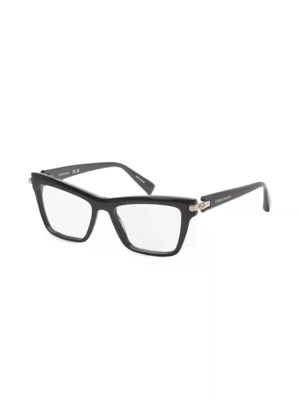 Longchamp Rectangle Frame Eyeglasses - Black