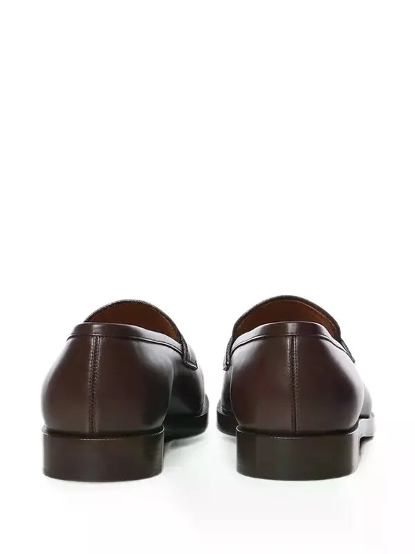 Loro Piana Leather Penny Loafers