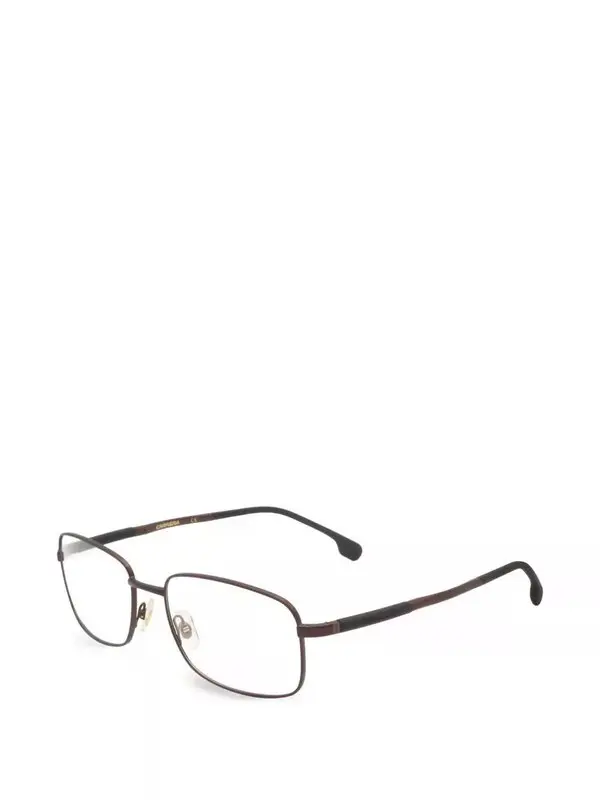 Carrera Eyewear Rectangle Frame Eyeglasses - Brown