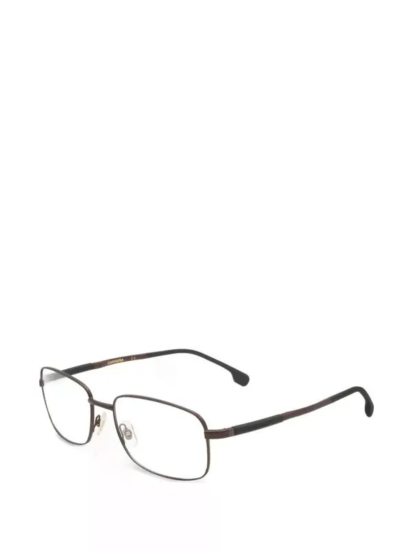 Carrera Eyewear Rectangle Frame Eyeglasses - Brown