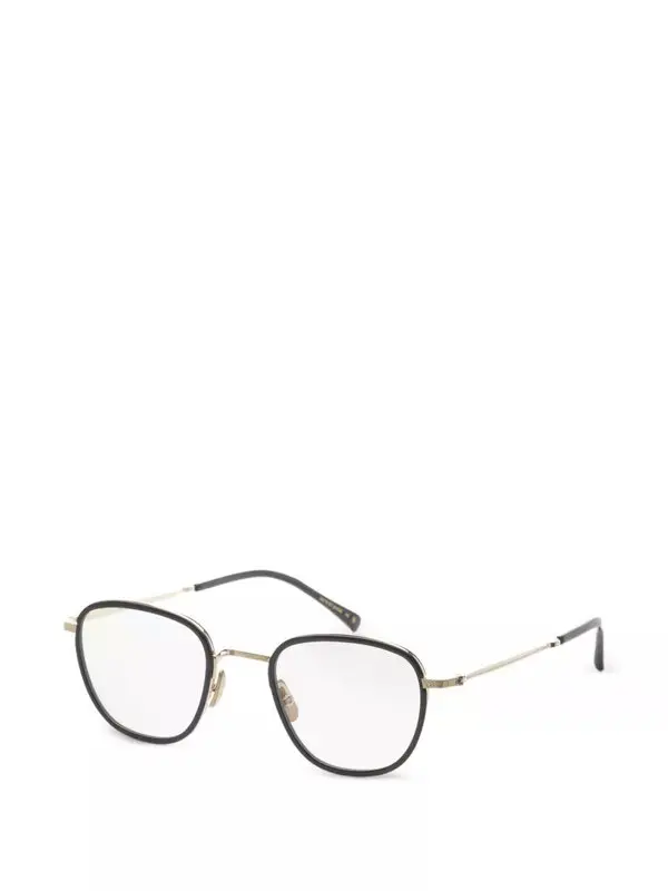 Garrett Leight Griffith Ii Engraved Detail Eyeglasses