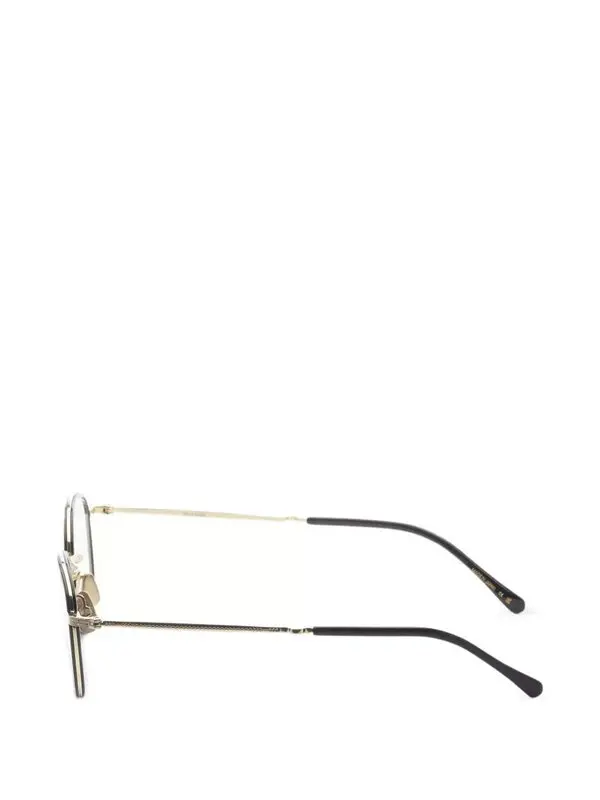 Garrett Leight Griffith Ii Engraved Detail Eyeglasses