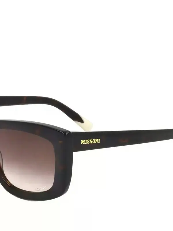 Missoni Rectangle Frame Sunglasses