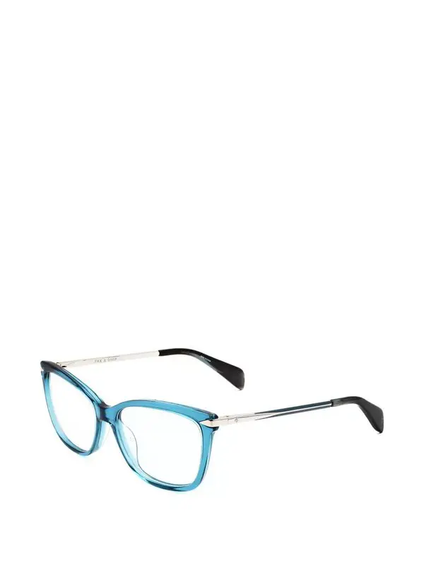 Rag & Bone Cat Eye Frame Eyeglasses - Blue