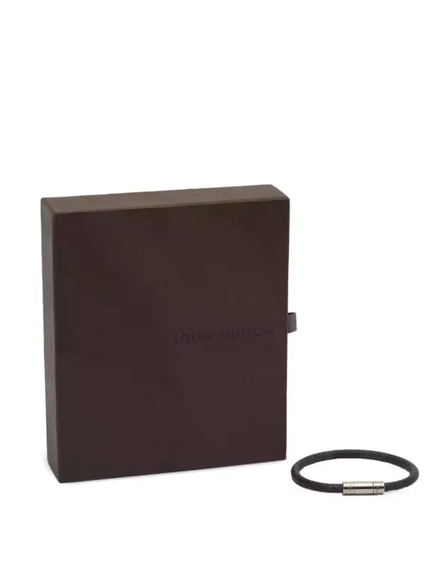LOUIS VUITTON Keep It Damier Graphite Bracelet