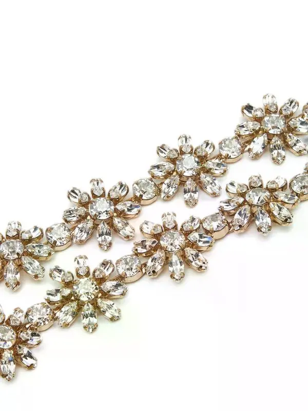 Dolce & Gabbana Embellished Crystal Belt - Gold