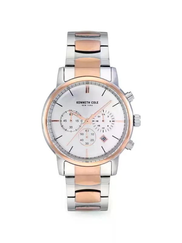 KENNETH COLE Chronograph Date 44mm Watch