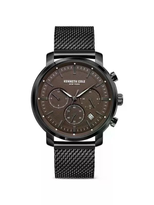 KENNETH COLE Chronograph 42mm Watch - Brown
