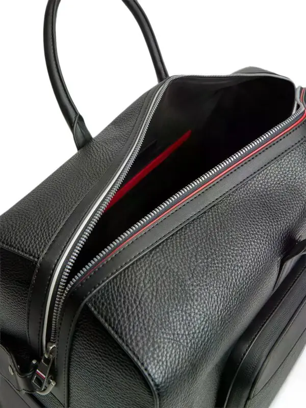 Tommy Hilfiger Logo-plaque Pebbled Luggage Bag