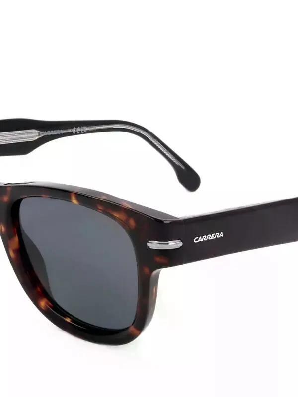 Carrera Eyewear Tortoiseshell-effect Square-frame Sunglasses