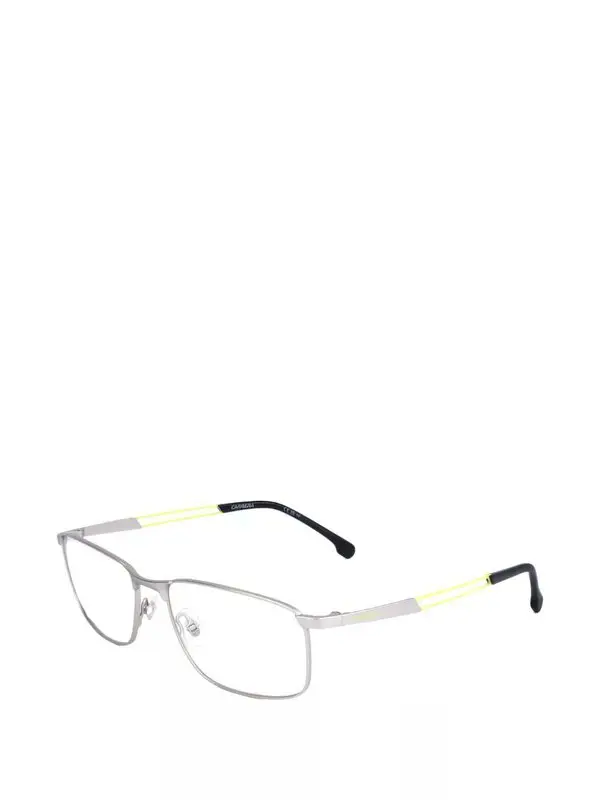 Carrera Eyewear Rectangle Frame Eyeglasses - Silver