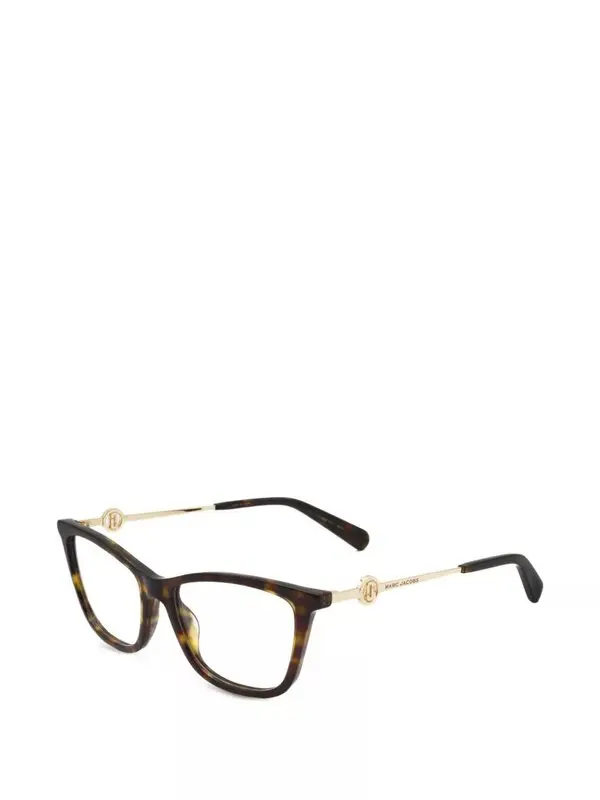Marc Jacobs Tortoiseshell-effect Cat-eye Glasses