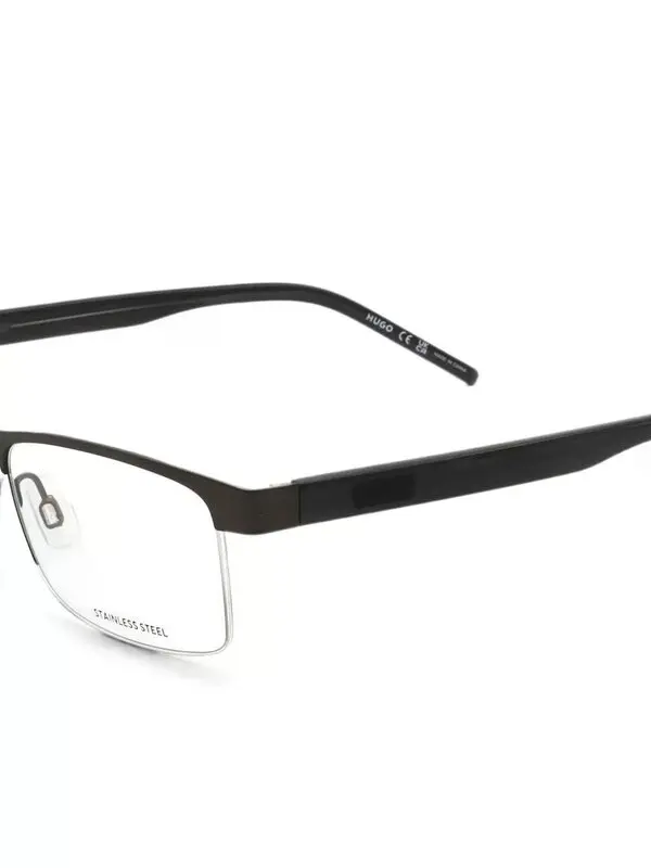 Hugo Rectangle-frame Glasses