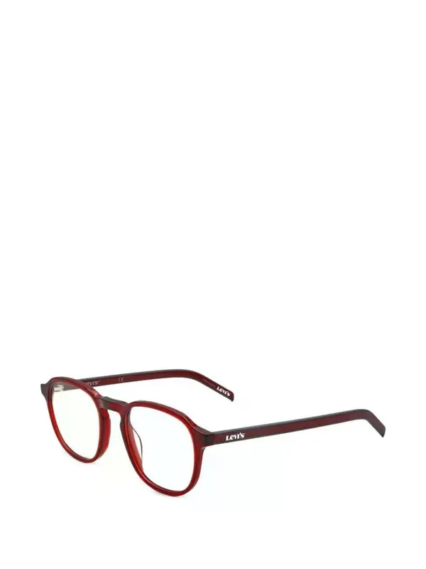 LEVI'S Round Frame Eyeglasses - Red