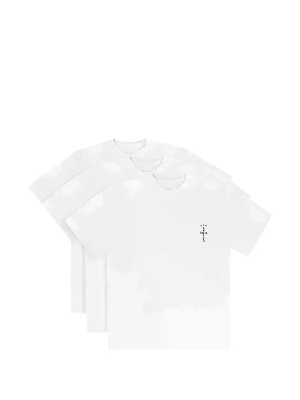 TRAVIS SCOTT Cactus Jack Logo-print T-shirt - White