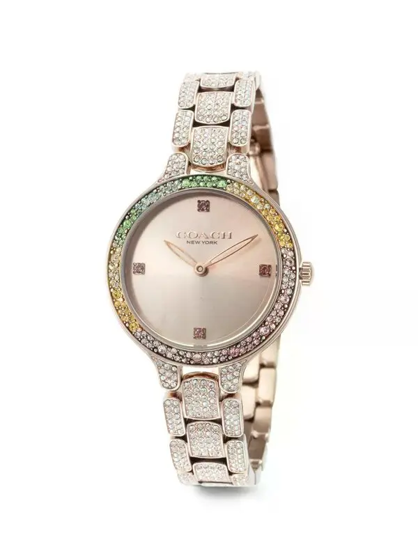 COACH Chelsea Crystal-embellished 32mm Watch