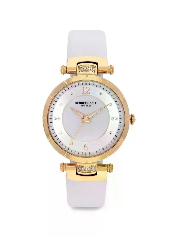 KENNETH COLE Crystal-embellished 34mm Watch