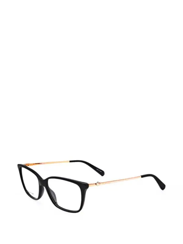 Moschino Heart-motif Cat-eye Frame Glasses