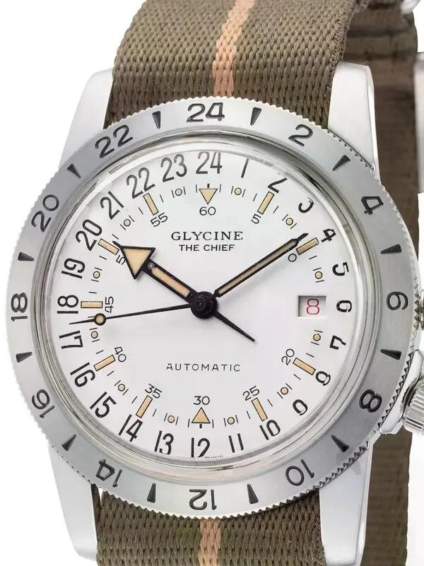 GLYCINE Airman The Chief 40mm Watch - White