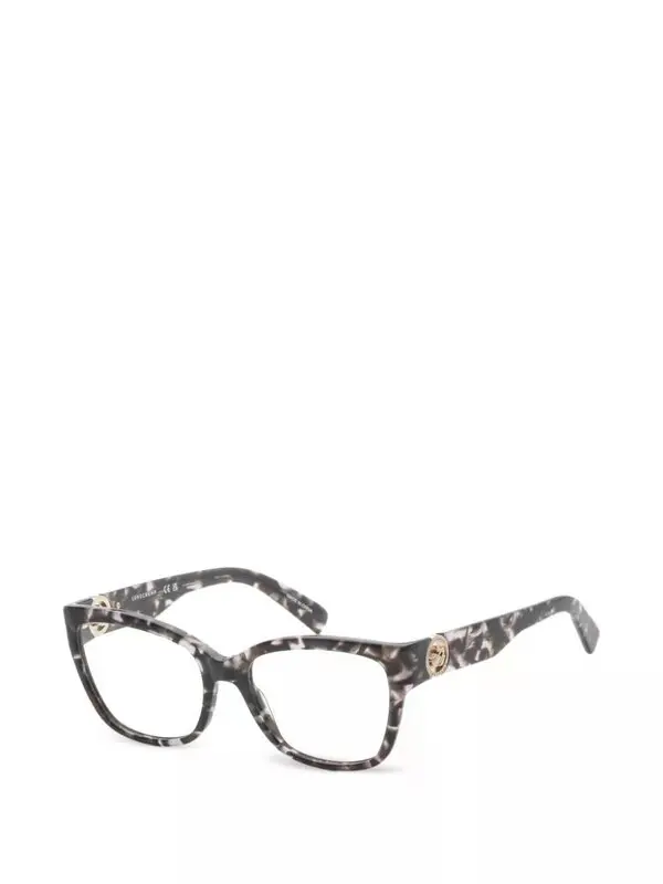Longchamp Tortoiseshell-effect Square Frame Eyeglasses