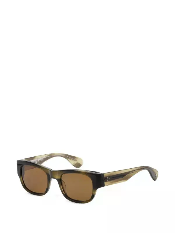Garrett Leight Shasta Square-frame Sunglasses - Brown