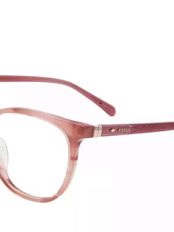 Fossil Round Frame Eyeglasses - Pink