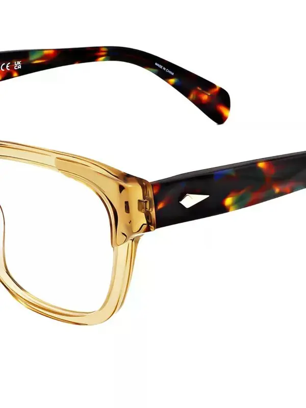 Rag & Bone Tortoiseshell-effect Square-frame Glasses