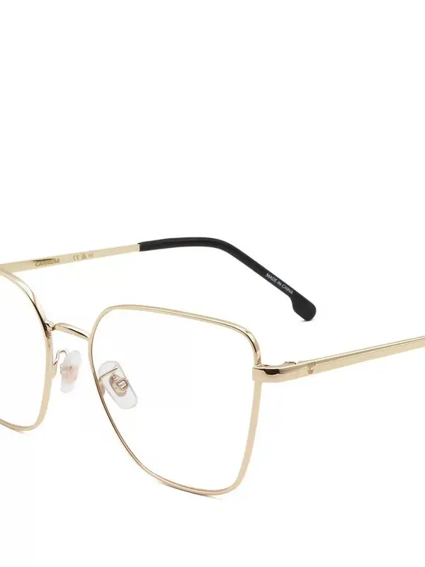 Carrera Eyewear Geometric-frame Eyeglasses - Gold