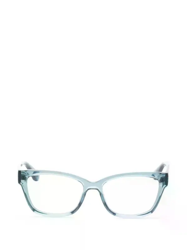 Longchamp Transparent Cat-eye Glasses - Blue