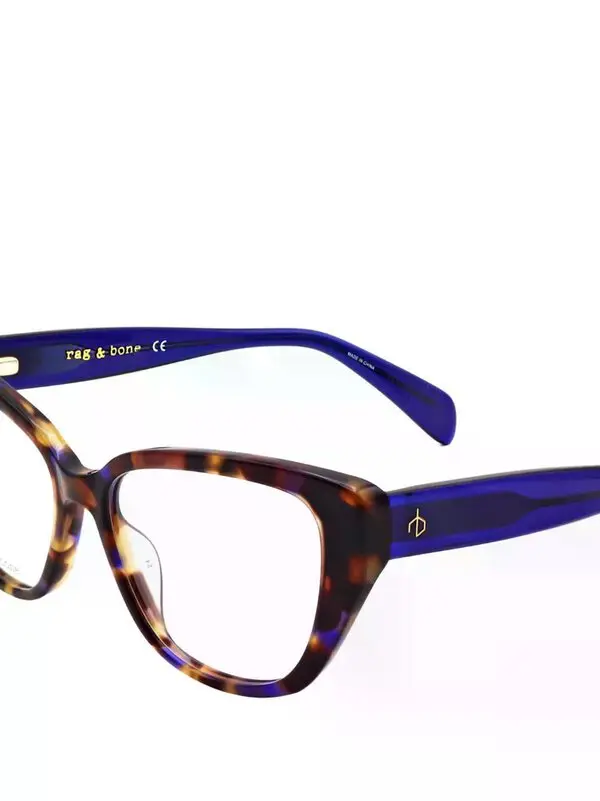 Rag & Bone Cat Eye Tortoiseshell-effect Eyeglasses - Brown