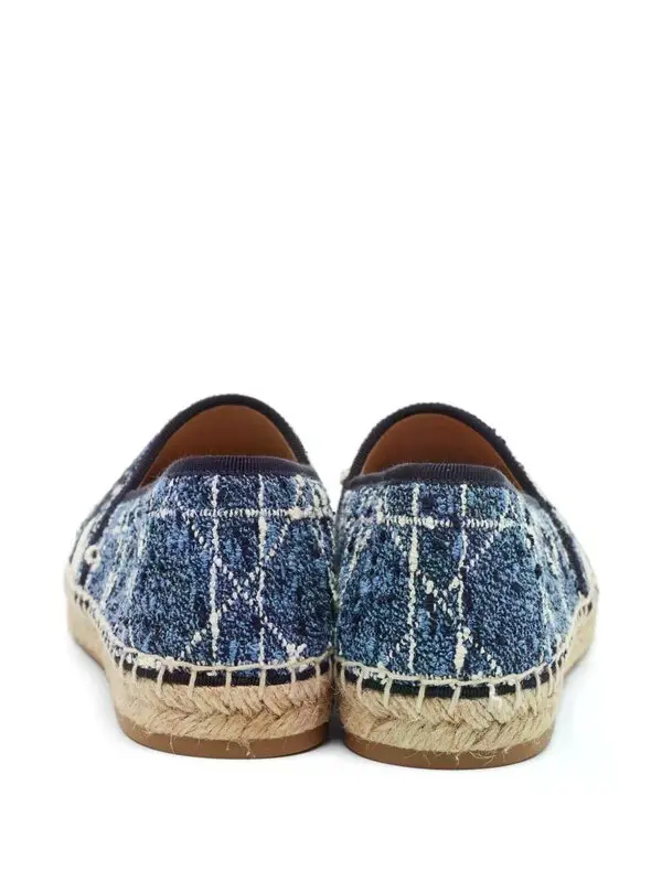 Dior Granville Espadrille Flats - Blue