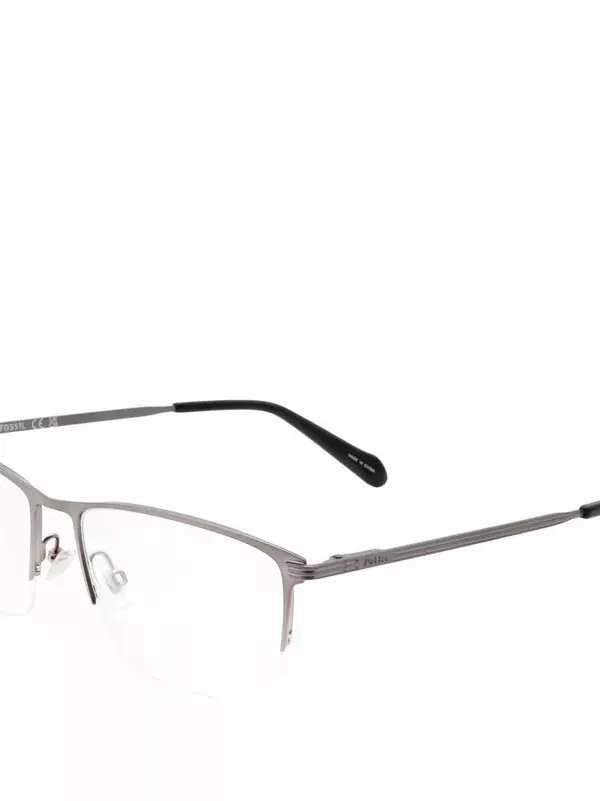 Fossil Half Rim Rectangle Eyeglasses