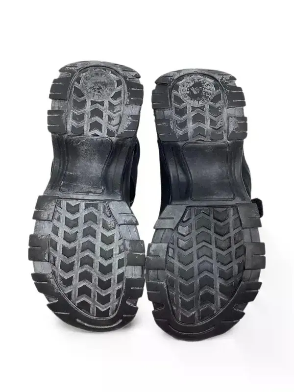 Stella McCartney X Adidas Hika Touch-strap Sandals - Black