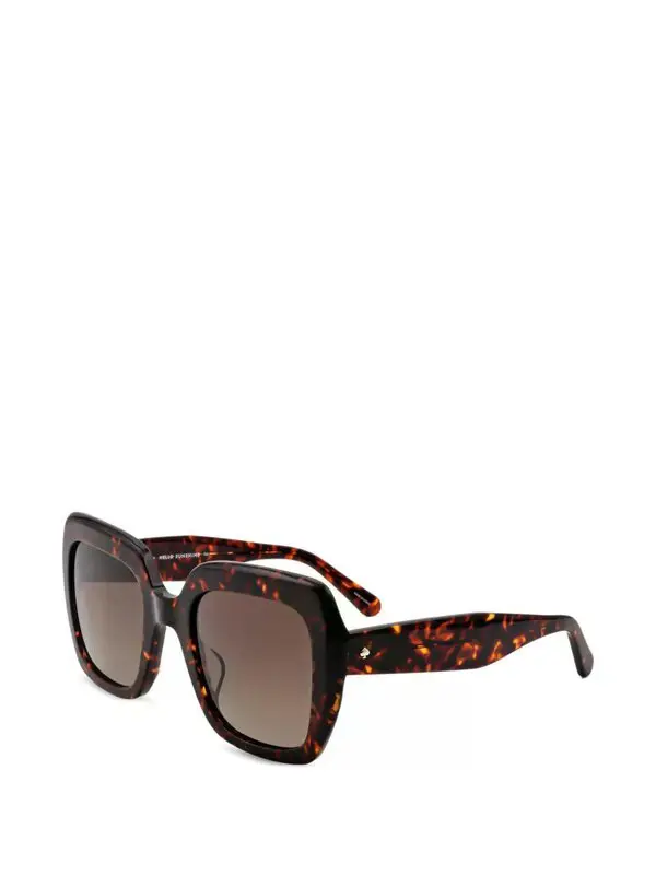 Kate Spade New York Naomi Square Frame Sunglasses - Brown
